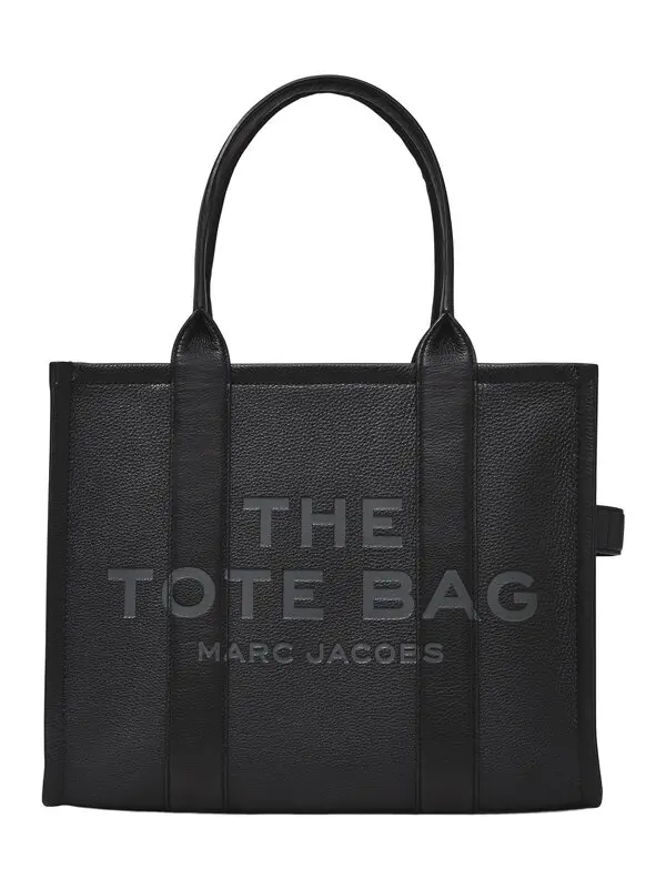 Marc Jacobs The Leather Tote Bag - Black