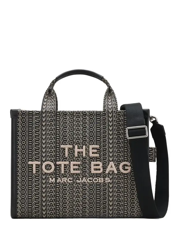 Marc Jacobs The Monogram Jacquard Medium Tote Bag - Beige Multi