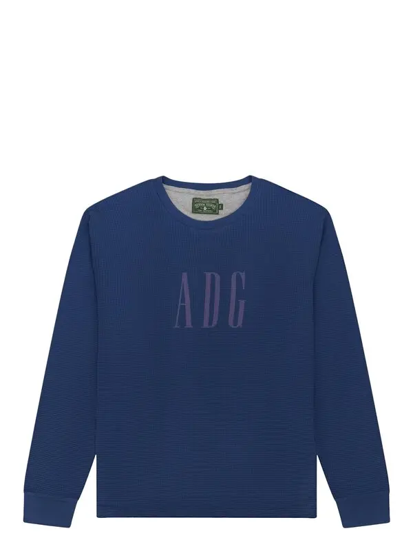 DENIM TEARS Adg Thermal Long-sleeve - Blue