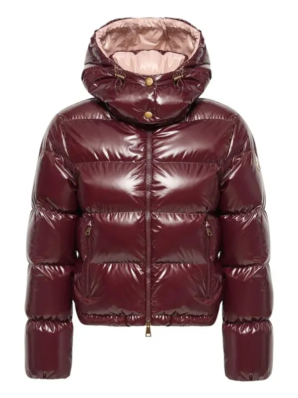 Moncler Niveole Short Down Jacket - Red