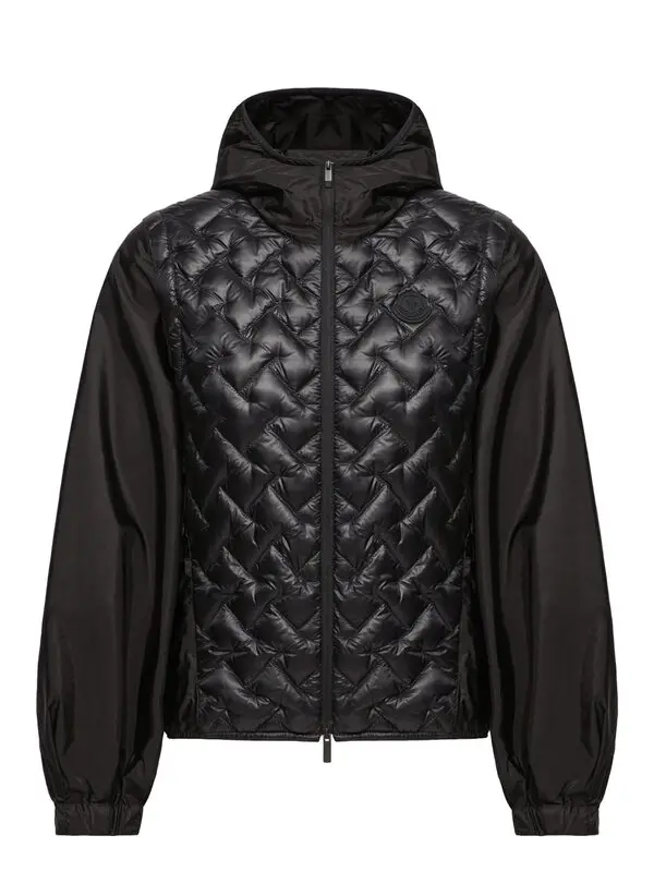 Moncler Mirage Packable 2-in-1 Short Down Jacket - Black