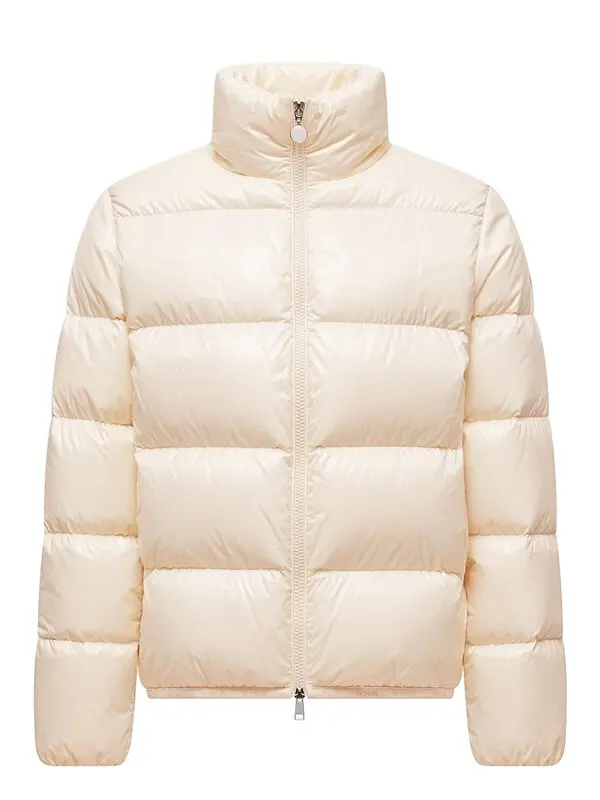 Moncler Abbadia Short Down Jacket - White