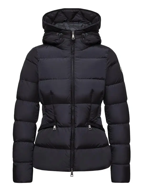 Moncler Avoce Hooded Short Down Jacket - Blue