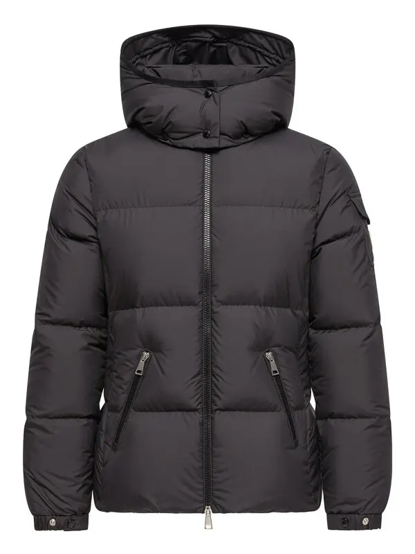 Moncler Fourmines Hooded Short Down Jacket - Black