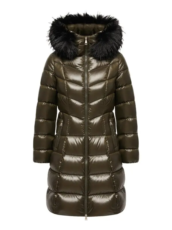 Moncler Fulmarusse Hooded Down Jacket - Green