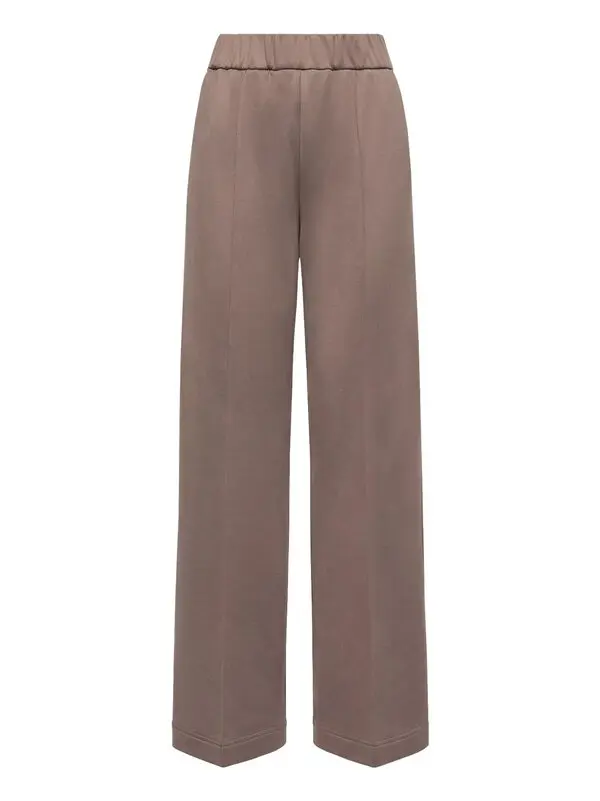 Moncler Technical Fleece Sweatpants - Brown