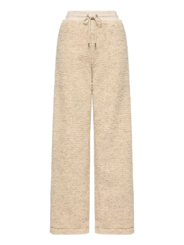 Moncler Teddy Sweatpants - White