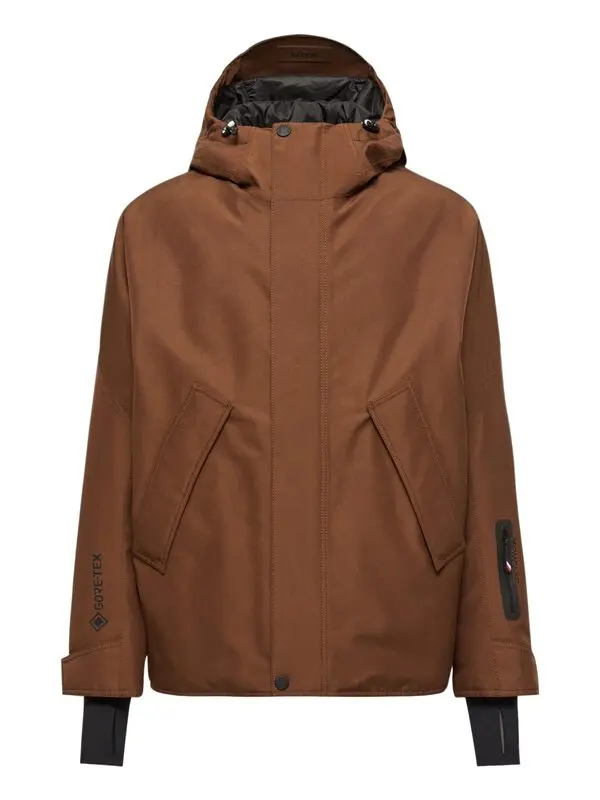 Moncler Lambir Hooded Gore-tex® Ski Jacket - Brown