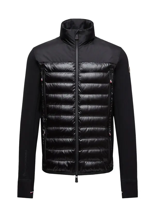 Moncler Padded Polartec® Full Zip Sweatshirt - Black
