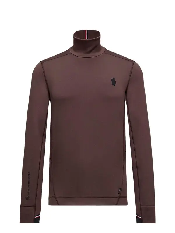 Moncler Polartec® Performance Turtleneck - Brown