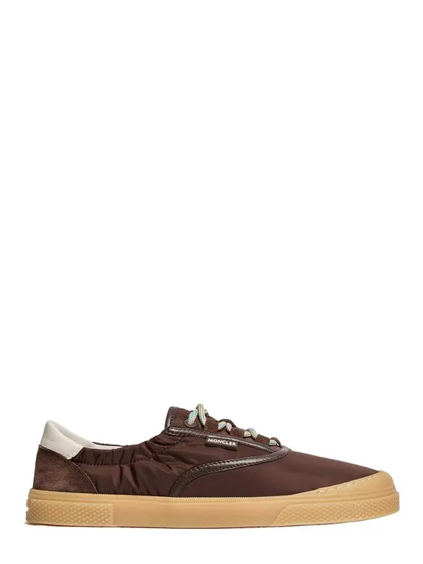 Moncler Vera Leisure Padded Sneakers - Brown