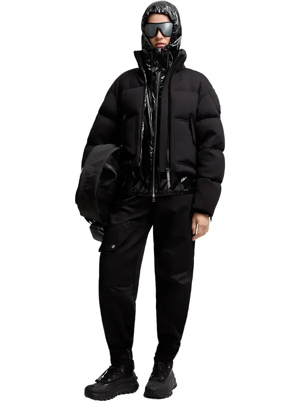 MONCLER X EDWARD ENNINFUL Seymour Short Down Jacket - Black