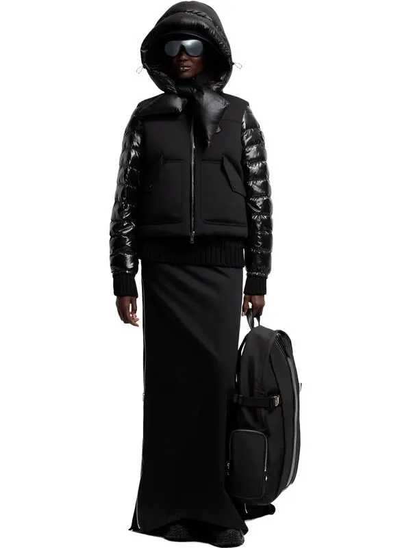 MONCLER X EDWARD ENNINFUL Otis Down Vest - Black