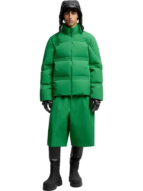 MONCLER X A$AP ROCKY Logo Print Shorts - Green