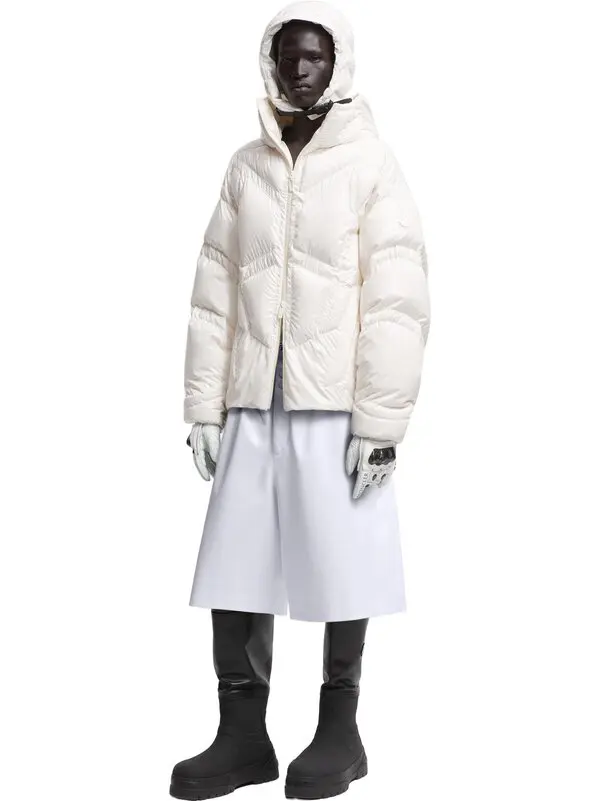MONCLER X A$AP ROCKY Logo Print Shorts - White