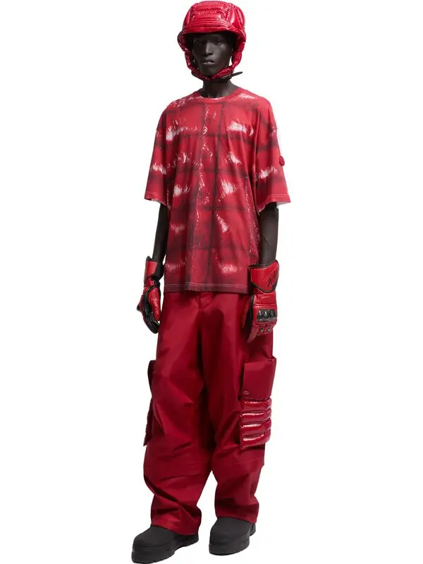 MONCLER X A$AP ROCKY Cotton T-shirt - Red