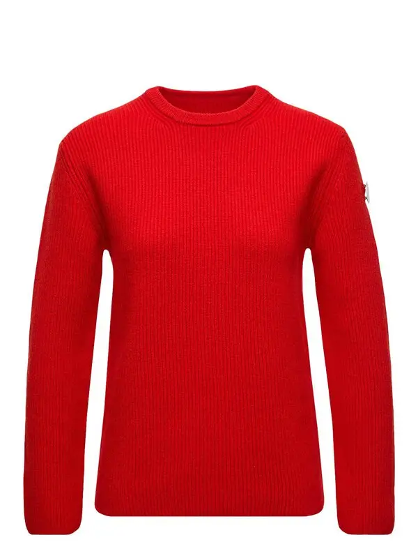 MONCLER + JIL SANDER Wool Sweater - Red