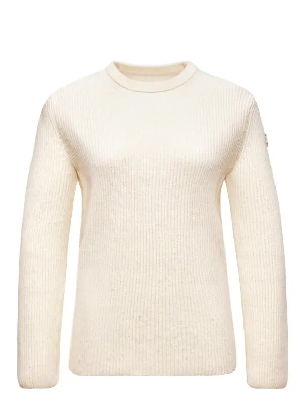 MONCLER + JIL SANDER Wool Sweater - White