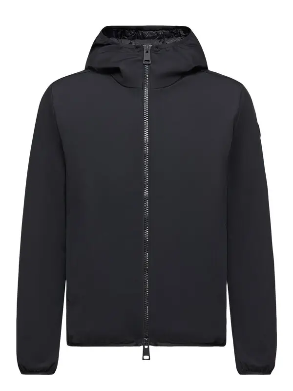 Moncler Altair Hooded Short Down Jacket - Black