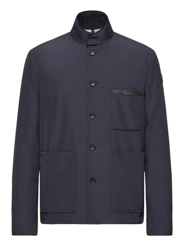 Moncler Westerlies Down Shirt Jacket - Blue