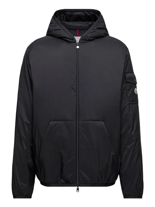 Moncler Monteynard Hooded Short Down Jacket - Black