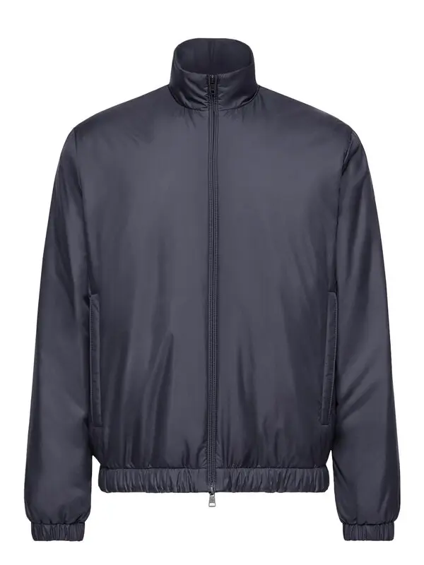 Moncler Berre Short Down Jacket - Blue