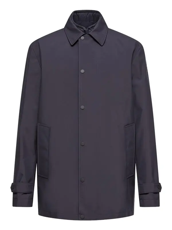 Moncler Brecon 3-in-1 Down Shirt Jacket - Blue
