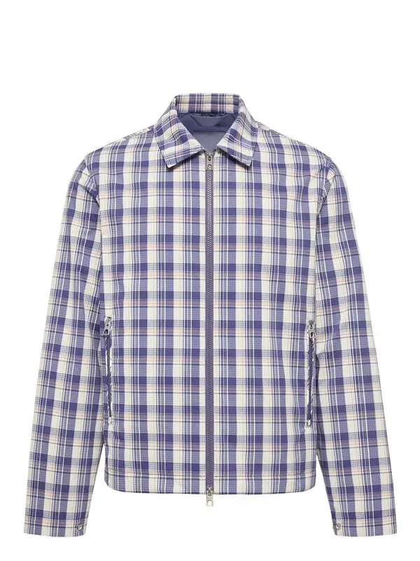 Moncler Giausar Checked Ripstop Shirt Jacket - Multicolor