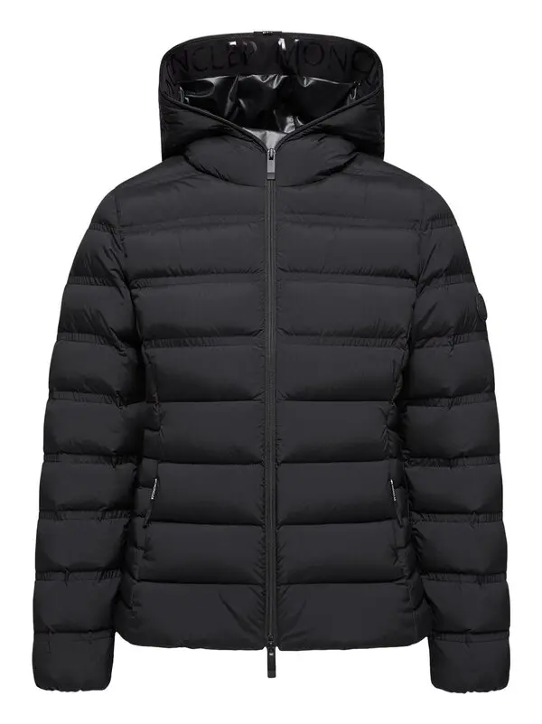 Moncler Alete Hooded Short Down Jacket - Black