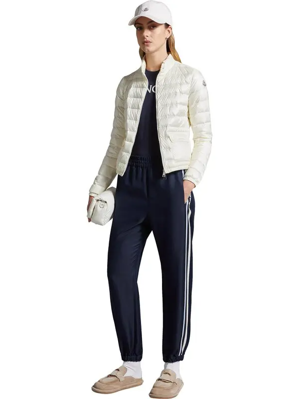 Moncler Lans Short Down Jacket - White