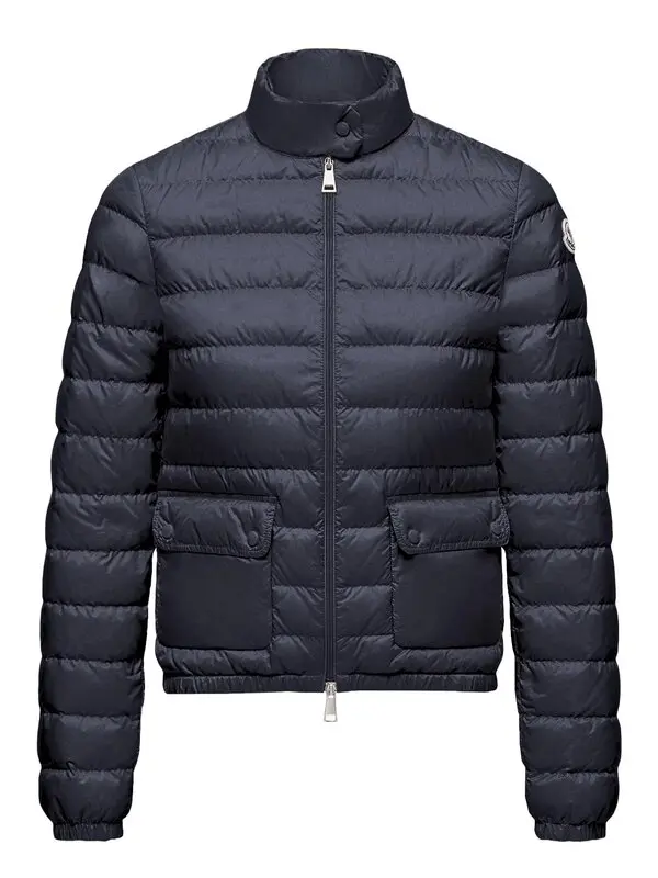 Moncler Lans Packable Short Down Jacket - Blue