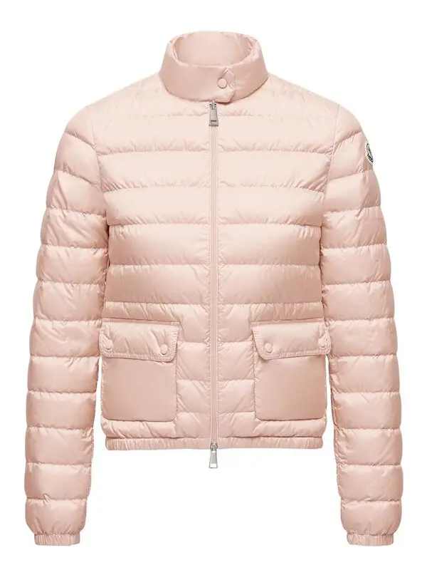Moncler Lans Packable Short Down Jacket - Pink
