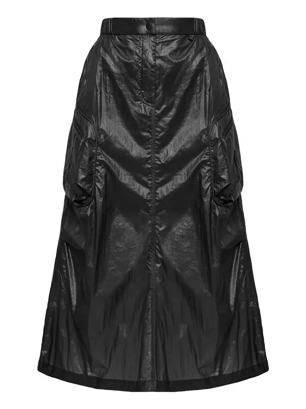 Moncler Cargo Midi Skirt - Black