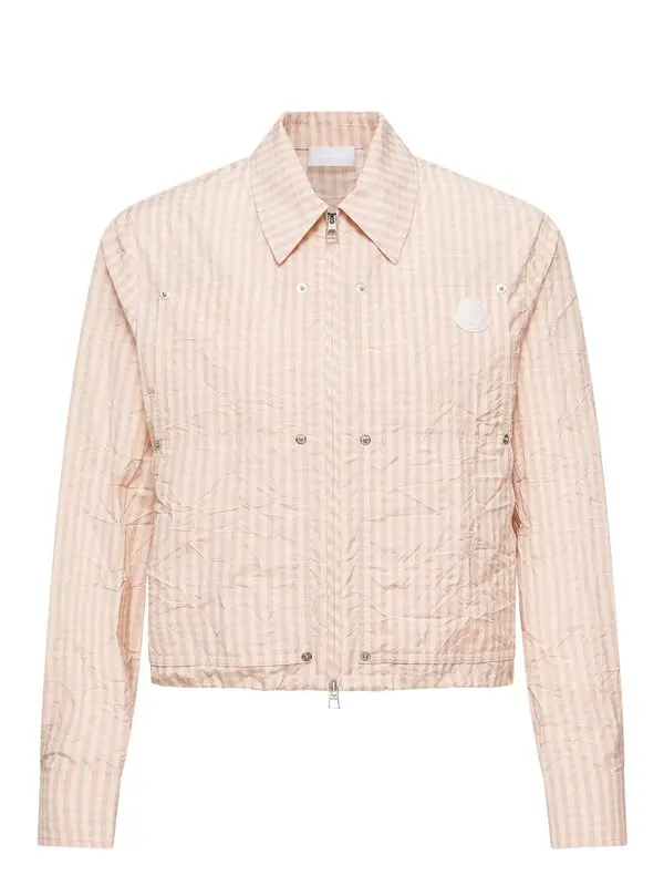 Moncler Vichy Cotton Blend Shirt - Pink