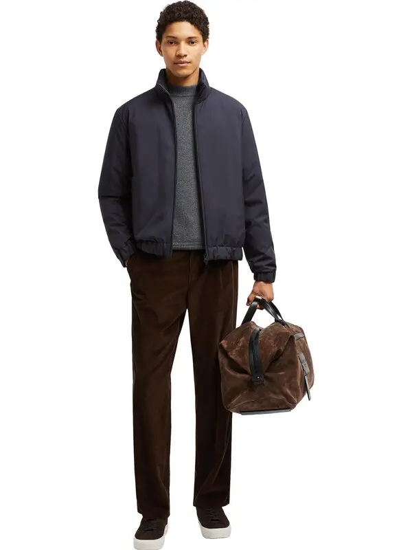 Moncler Luserna Short Down Jacket - Blue