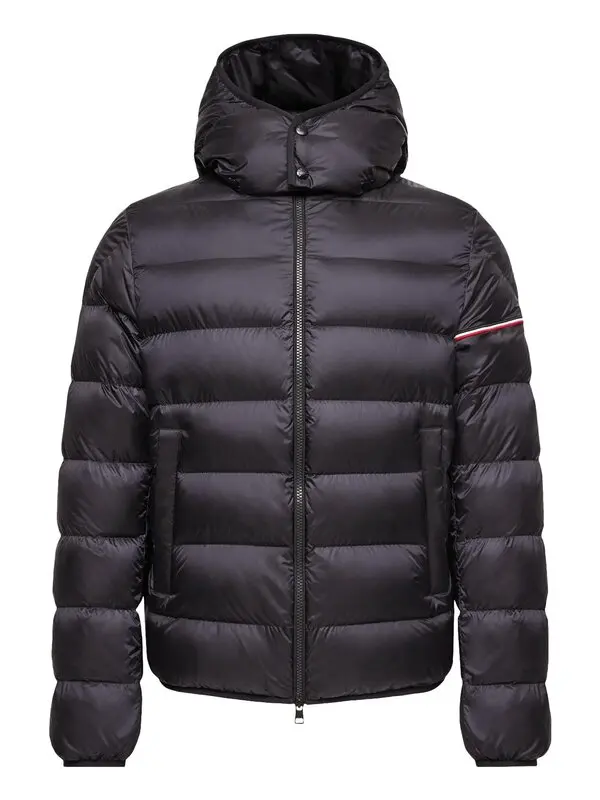 Moncler Ravenlock Hooded Short Down Jacket - Blue