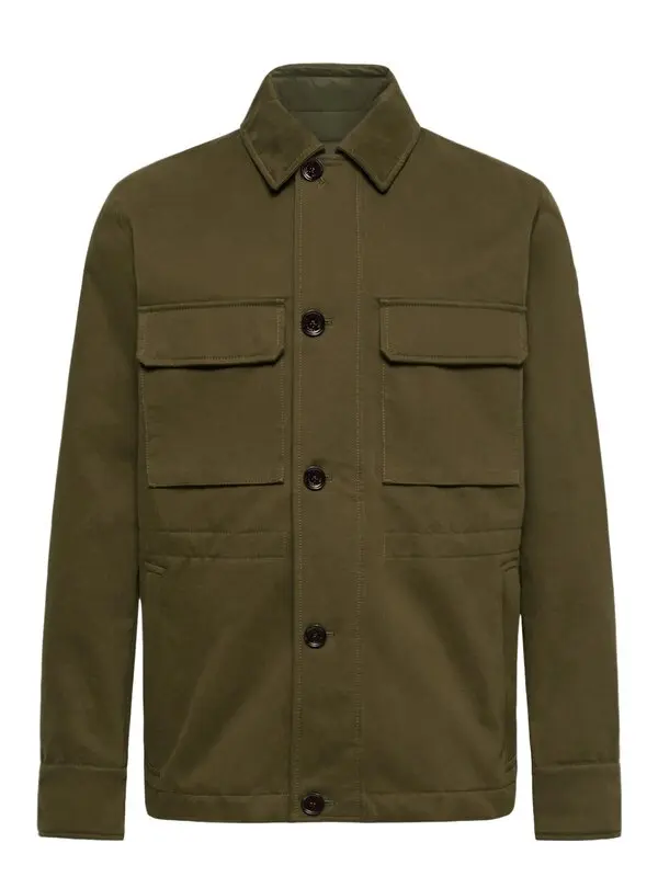 Moncler Thaldrik 3-in-1 Down Field Jacket - Green