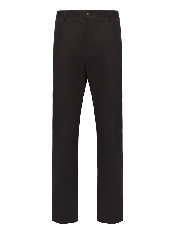 Moncler Technical Cotton Blend Pants - Black