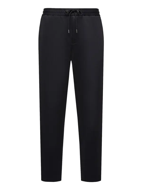 Moncler Logo Jogging Trousers - Black