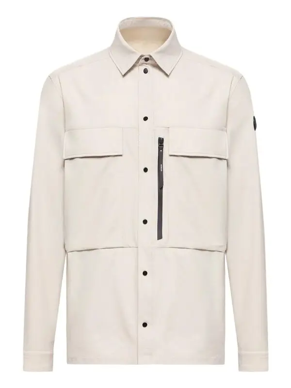 Moncler Shirt Jacket - White