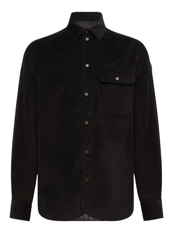 Moncler Corduroy Shirt - Black
