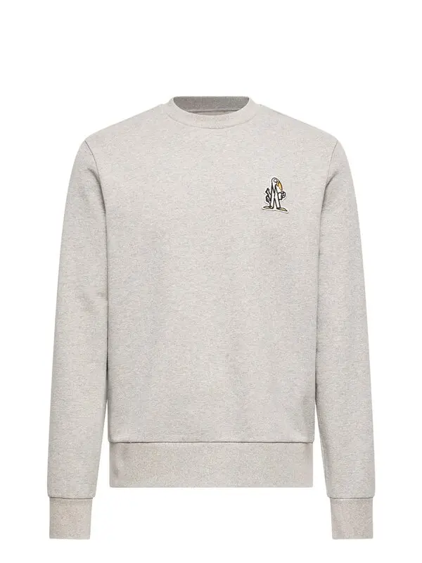 Moncler Monduck Cotton Sweatshirt - Grey