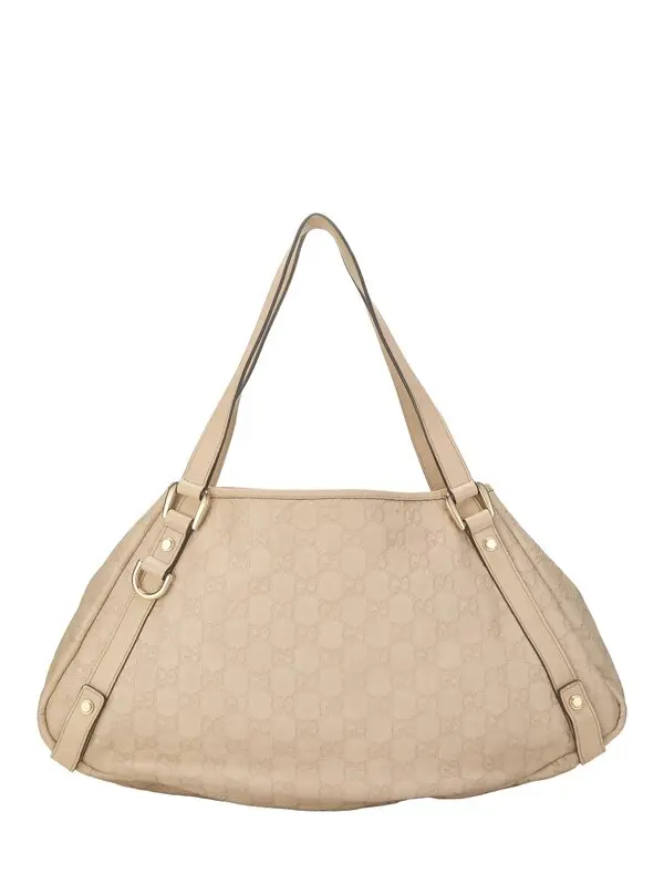 Gucci Guccissima Abbey Tote - Beige