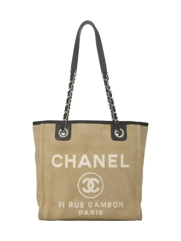 Chanel Deauville Tote - Beige