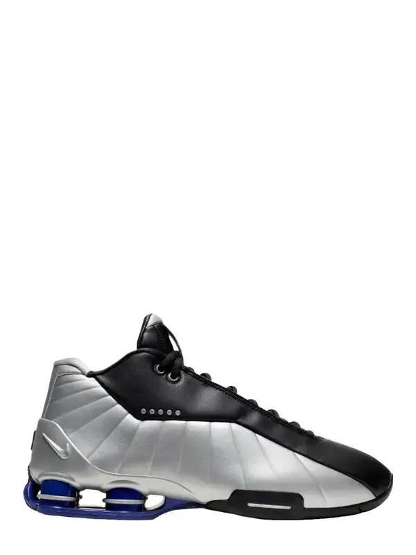 Nike Shox Bb4 Athletic Sneakers - Silver