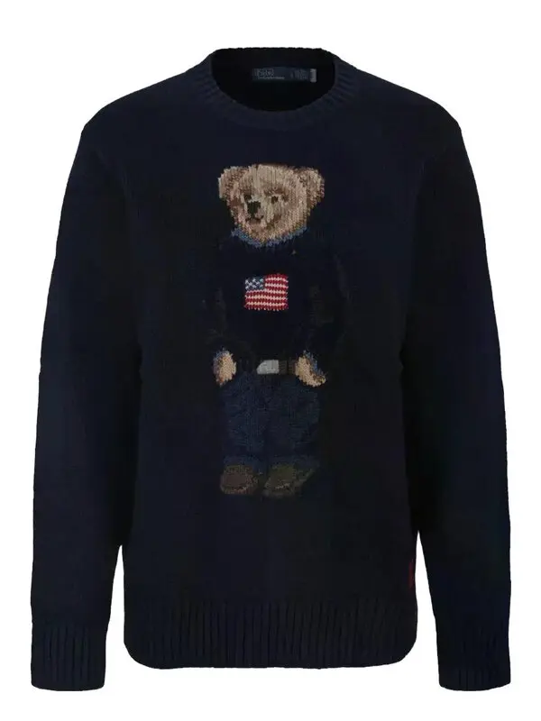 Polo Ralph Lauren Polo Bear" Knit Sweater - Blue