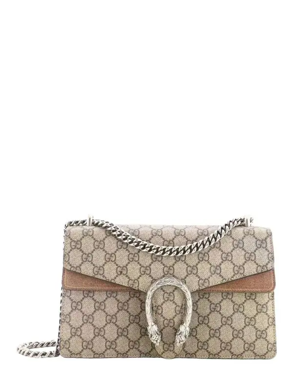 Gucci Dionysus Gg Coated Canvas Small Shoulder Bag - Brown