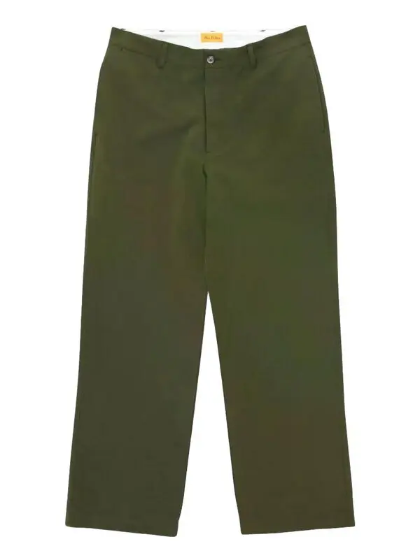 FORTELA Greg Twill Trousers - Green