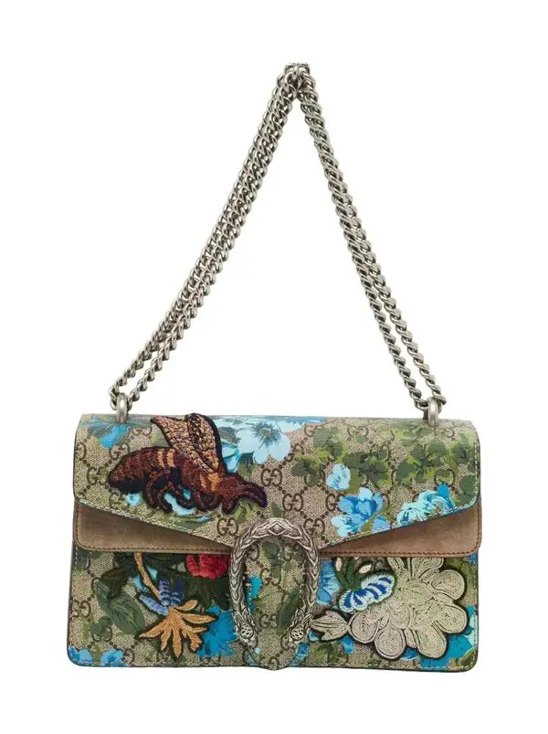 Gucci Dionysus Gg Blooms Shoulder Bag - Neutrals