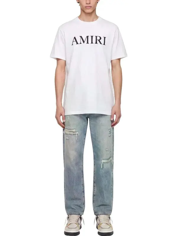 LEVI'S 568 Distressed-effect Straight-leg Jeans - Blue